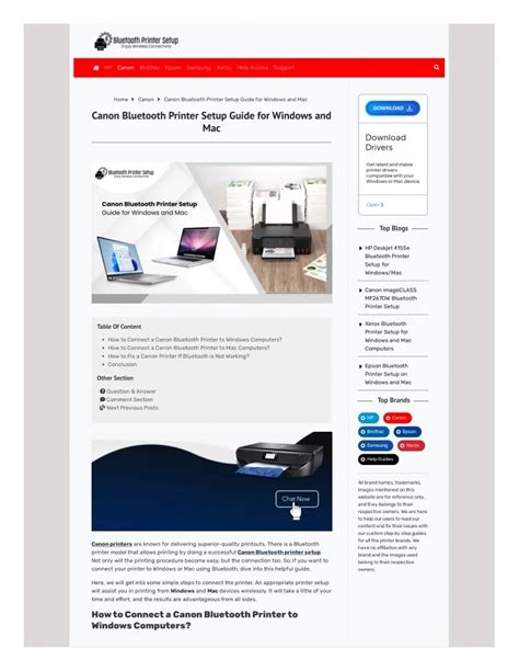 PPT Canon Bluetooth Printer Setup Guide For Windows And Mac PowerPoint Presentation ID