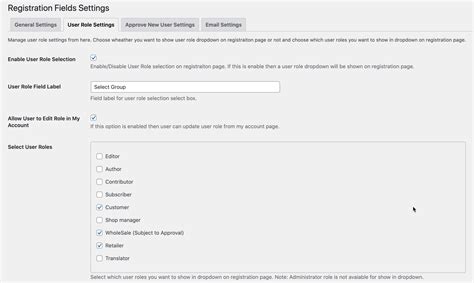 Custom User Registration Fields Woocommerce