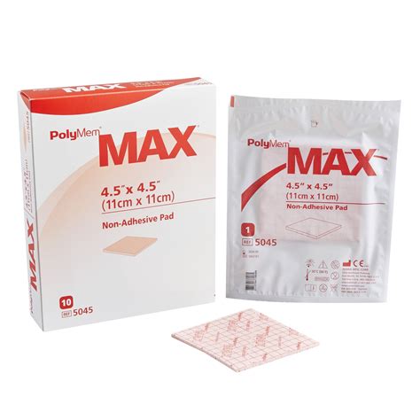Polymem Max Dressing 45 X 45 Inch