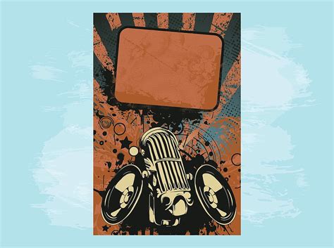 그런 지 레트로 포스터 Ai Uidownload