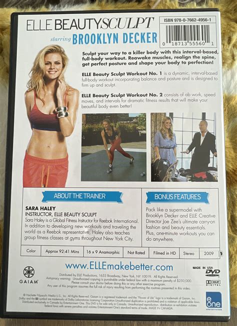 Brooklyn Decker Elle Beauty Sculpt