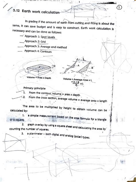 12 Earth Work Calculation Pdf