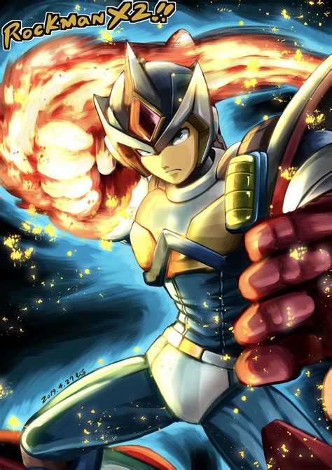 X And Second Armor X Mega Man And 2 More Drawn By Agetatekoron2