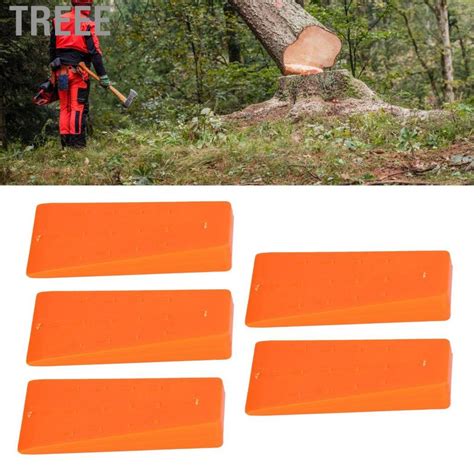 Treee 5 ชิ้น เซ็ต Spiked Tree คงที่ป้องกันการกัดกร่อน Felling สำหรับ Chainsaws Shopee Thailand