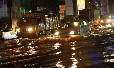 Hyderabad Rain Flooding Expose Chinks In City Civic Infra