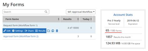 Folders For Organizing Forms And Fast Workflow Access Formsite