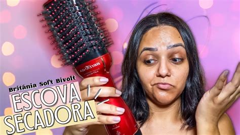 Resenha ESCOVA SECADORA BRITÂNIA SOFT Vermelha 1300W Vale a Pena