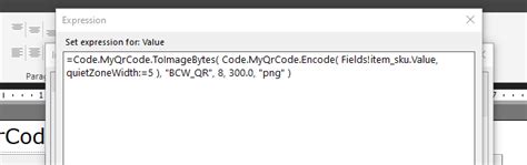 Qr Code 2d Barcodes In Sql Server Repoting Services Ssrs As Images