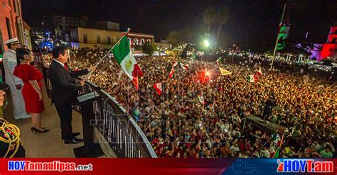 Hoy Tamaulipas Grito de Independencia en Tamaulipas ÂViva la cuarta