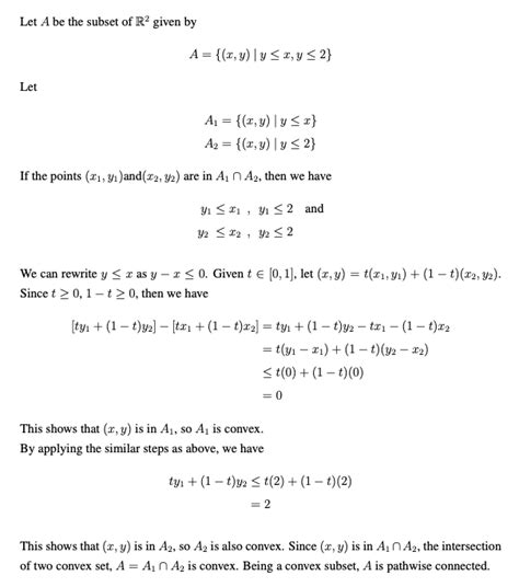 convex subset matchmaticians