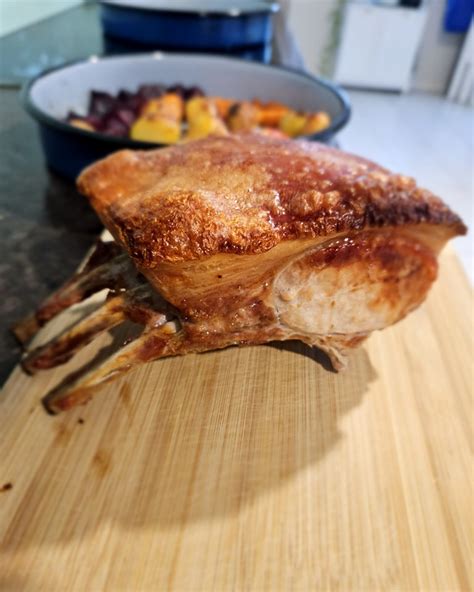 Butcher The Best Roast Pork Ever 😋 Free Range Pork Rib Rack Roasts Just 27 99kg We Are Back
