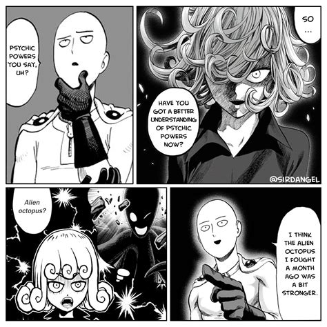 Saitama Vs Tatsumaki Concluding Chat Ronepunchman