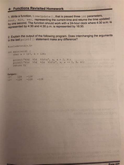 Solved And Functions Revisited Homework 1 Write A Function