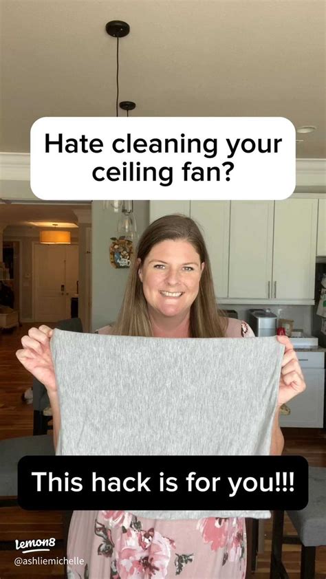 Genius Way To Clean Your Ceiling Fan Article Posted By AshlieMichelle Lemon8 In 2024