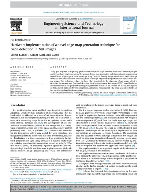 Pdf Hardware Implementation Of A Novel Edge Map Generation Technique