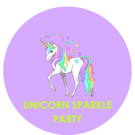 Unicorn Sparkle Party Bounceboxevents