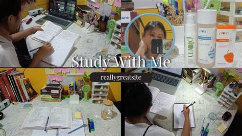 Night Study Vlog 📚 Night Routine Productive Day Youtube
