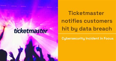 Ticketmaster Data Breach 2024 Notification Caresa Rodina