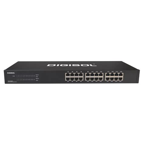 24 Port Gigabit Ethernetunmanaged Switch Dg Gs1024 E