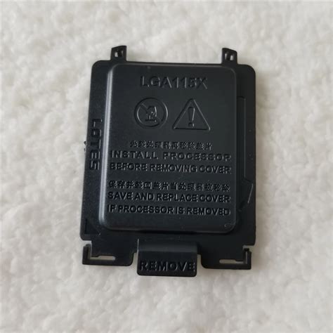 Motherboard Cpu Socket Protection Shell Black Cover Universal For