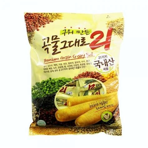 곡물과자 곡물그대로 21 650g 어르신과자 간식추천 주 홈플러스 택배배송