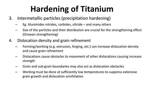 Ppt Titanium And Titanium Alloys Powerpoint Presentation Free