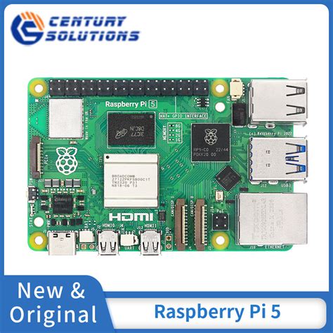 Single Board Computer Raspberry Pi 5 With Broadcom Bcm2712 Processor