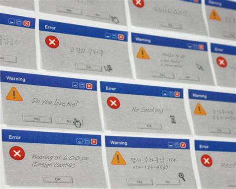 Error Message Pop Up Sticky Notes To Geek Up Your Office Error Message Pop Up Sticky Notes To Geek Up Your Office