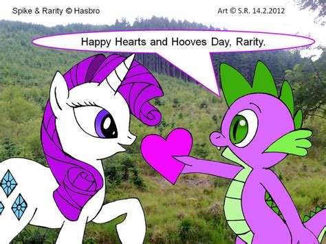 Rarity And Spike By Megamink1997 On Deviantart