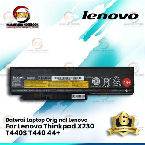 Jual Baterai Laptop Lenovo Thinkpad X T S T Original Shopee Indonesia