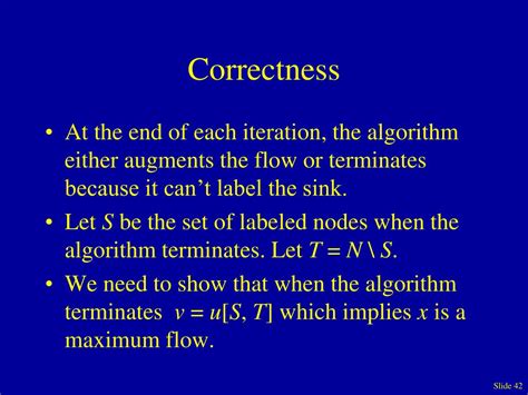 Ppt Emis 8374 The Ford Fulkerson Algorithm Aka The Labeling