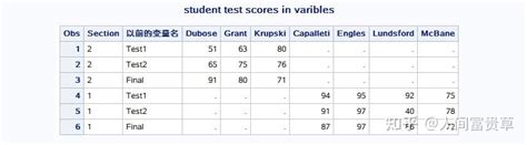 sas proc transpose 转置 知乎