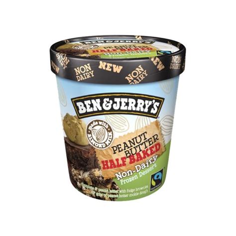 Ben Jerrys Peanut Butter Half Baked Ice Cream Grandioseae