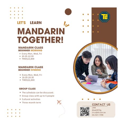 Taichung Branch Chinese Group Classes