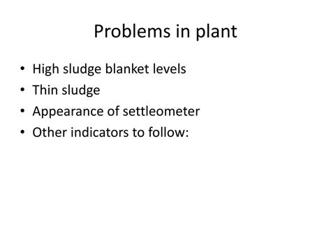 Activated Sludge Settling Problem Resolved Ppt Download