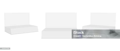 빈 진열대 진열장 화장품 또는 메이크업 대 정면도 측면도 3차원 형태에 대한 스톡 벡터 아트 및 기타 이미지 3차원 형태 Fashion Show 개체 그룹 Istock
