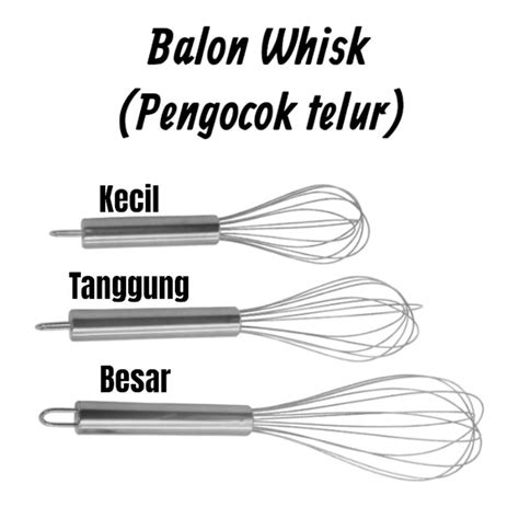 Jual Balon Wiskpengocok Telur Stainlesswisk Egg Buttermanual Mixer