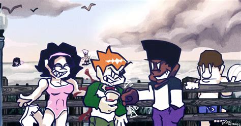 Pico Weekend At The Boardwalk By Destriouscreation On Newgrounds