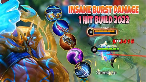 Aldous 1hit Insane Burst Damage🔥 Aldous 1 Hit Build 2022 Aldous