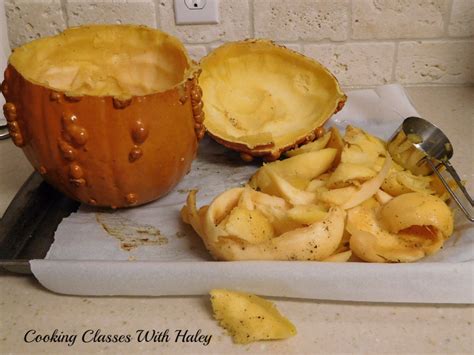 How To Roast A Pumpkin Or Gourd Cook With Haley