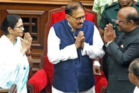 West Bengal Assembly Newly Elected Trinamul Congress Mlas Draw Ire Of Speaker Biman Banerjee