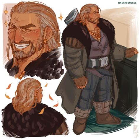 Varric Tethras Dragon Age And More Drawn By Haverdoodles Danbooru