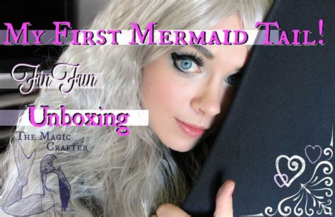 Fin Fun Mermaid Tail Unboxing Video With Mermaid Phantom Fin Fun