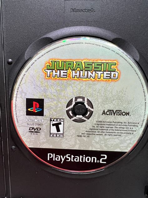 Jurassic The Hunted Value Gocollect Playstation 2 Ps2 Jurassic The