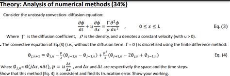 theory analysis of numerical methods 34 consider