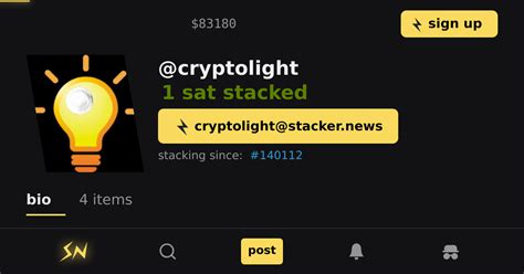 Cryptolight Stacker News