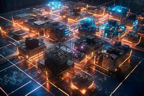 Premium Photo Decentralized Networks Digital Currencies And Smart Contracts Transforming