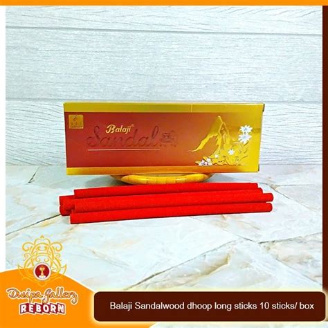 Jual Dupa Hio Wangi Harum Balaji Sandalwood Dhoop Long Sticks Sticks Shopee Indonesia