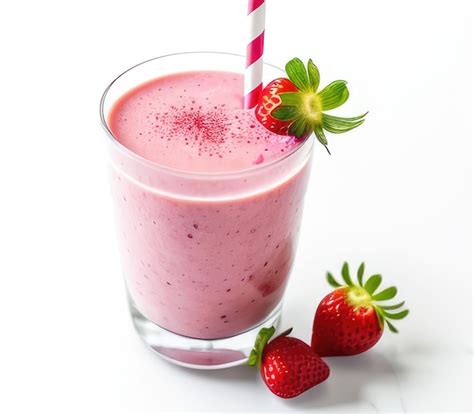 Premium Ai Image Smoothie With Protein Rich Yogurt And Frozen