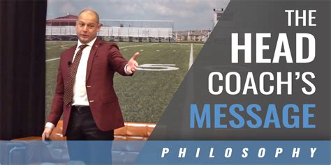 The Head Coachs Message With Pj Fleck Univ Of Minnesota Coaches